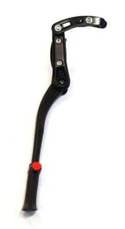 Kickstand 24-28 Adjustable, Seat/Chain Stay Mount, Alloy BLACK, Disc b ...